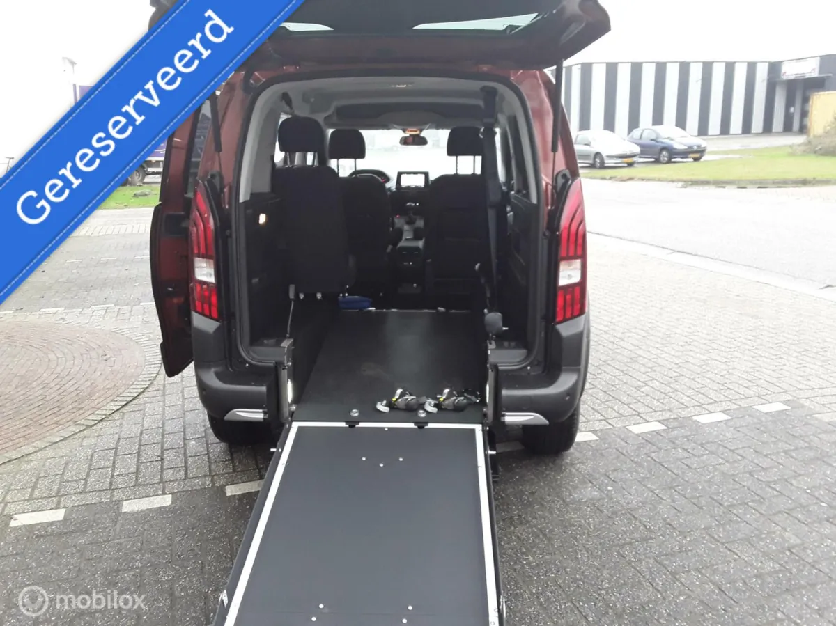 Peugeot Rifter Rolstoelauto 1.2 Puretech GT-Line